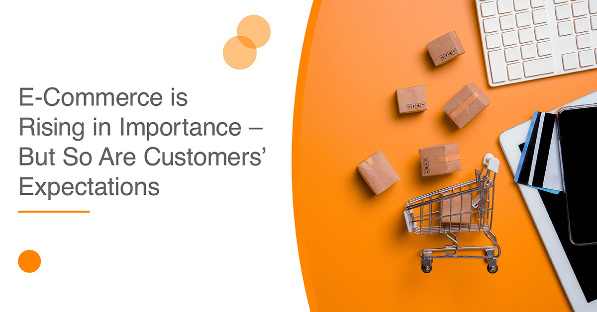E-Commerce is Rising in Importance – But So Are Customers’ Expectations ...