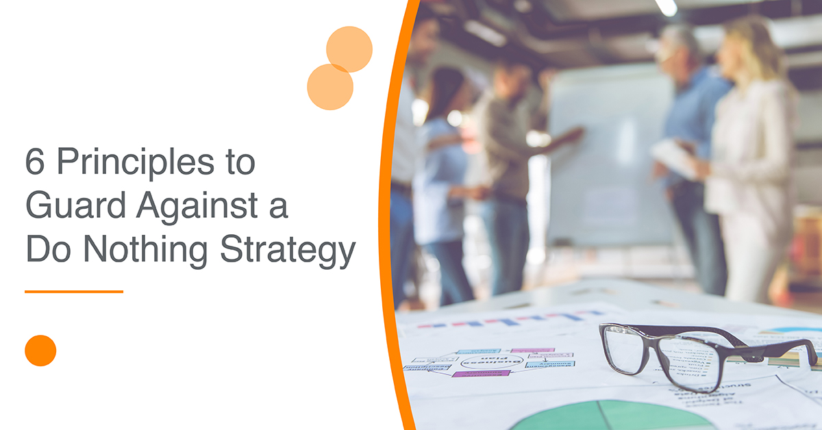 6 Principles to Guard Against a Do Nothing Strategy - Level5 Strategy