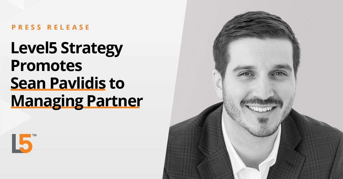 Level5 Strategy Promotes Sean Pavlidis to Managing Partner - Level5 ...