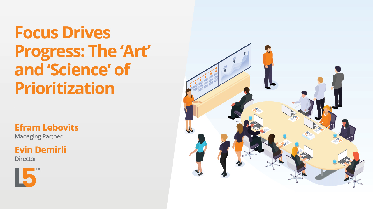The Art and Science of Prioritization - Level5 Strategy