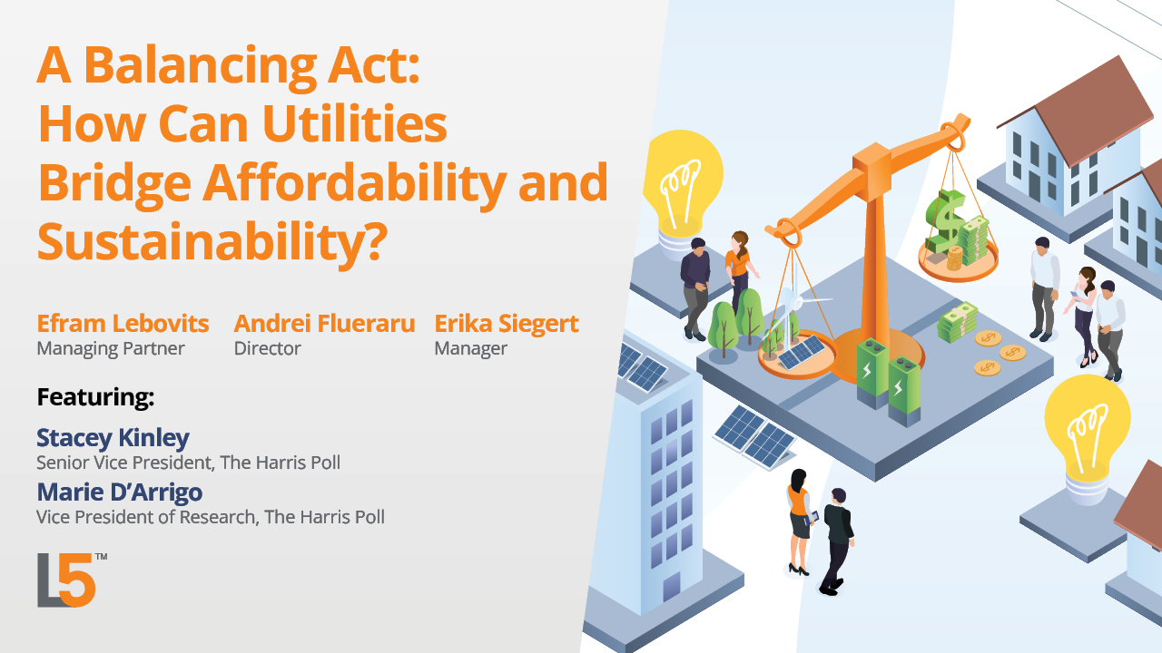 How Can Utilities Bridge Affordability and Sustainability?